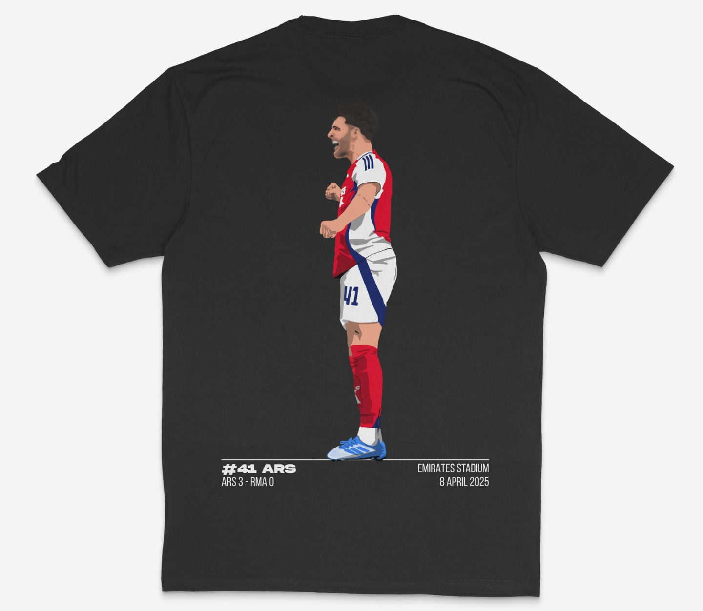 The Declan Rice Show - Back Print – G.O.A.T Moments
